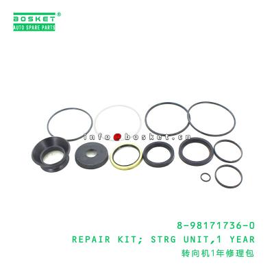 China 8-98171736-0 Truck Chassis Parts 1 Year Steering Unit Repair Kit 8981717360 For ISUZU NHR for sale
