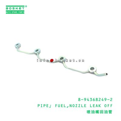 China 8-94368249-2 Nozzle Leak Off Fuel Pipe 8943682492 For ISUZU NKR69 4JG2 for sale