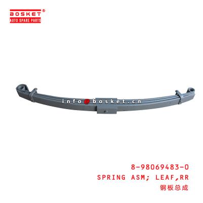 China 8-98069483-0 Rear Leaf Apring Assembly For ISUZU  8980694830 for sale
