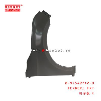 China 8-97549742-0 Front Fender For ISUZU DMAX2021 8975497420 for sale