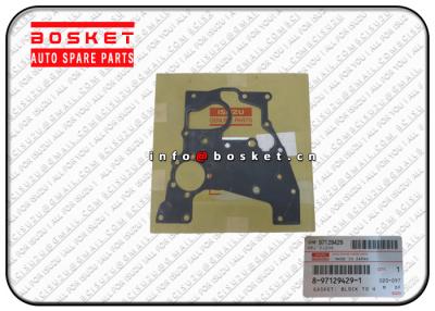 China 8-97129429-1 8971294291 Isuzu NPR Parts Block To Housing Gasket For ISUZU NHR NKR NPR 4HK1 for sale