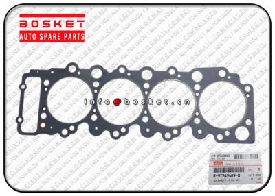 China Genuine Isuzu NPR Parts / ISUZU NQR71 4HG1 8-97349489-0 8973494890 Cylinder Head Gasket for sale