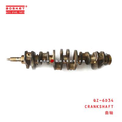 China QZ-6D34 Isuzu Engine Parts Crankshaft For 6D34 for sale