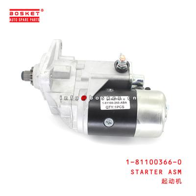 China 1-81100366-0 Starter Assembly For ISUZU  6BD1 4BD1 6BG1 1811003660 for sale
