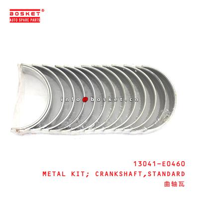 China 13041-E0460 Standard Crankshaft Metal Kit Suitable for ISUZU HINO500 J08E for sale