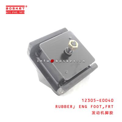 China 12305-E0040 Front Engine Foot Rubber Suitable for ISUZU HINO for sale