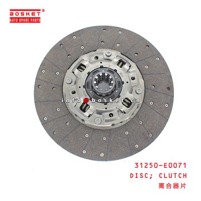 China 31250-E0071 Clutch Disc Suitable for ISUZU HINO E13C for sale