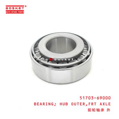 China 51703-69000 Front Axle Hub Outer Bearing For ISUZU HINO 500 HD250 for sale