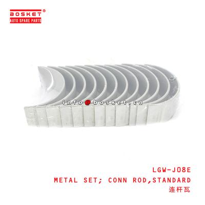 China LGW-J08E Standard Connecting Rod Metal Set For ISUZU HINO J08E for sale