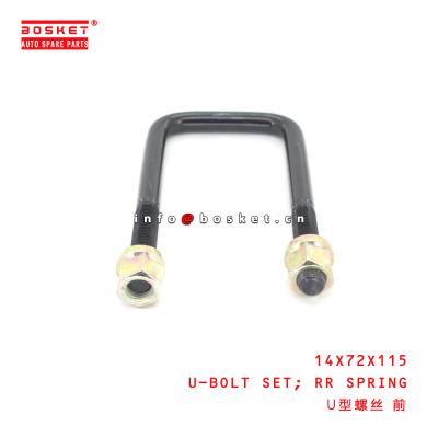 China 14X72X160 Rear Spring U Bolt Set For ISUZU NQR71 NQR75 NPR75  14X72X160 for sale