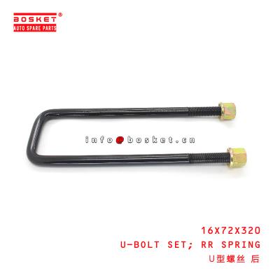 China 16X72X320 Rear Spring U-Bolt Set suitable for ISUZU HD72 NMR85  16X72X320 for sale