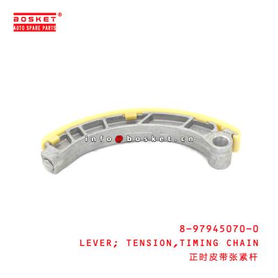 China 8-97945070-0 Timing Chain Tension Lever suitable for ISUZU NKR 4JJ1 8979450700 for sale