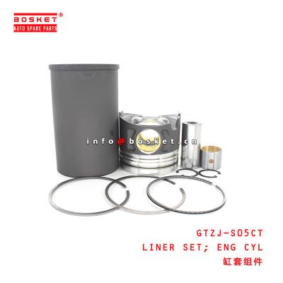 China GTZJ-S05CT Engine Cylinder Liner Set  For ISUZU 700P S05CT for sale