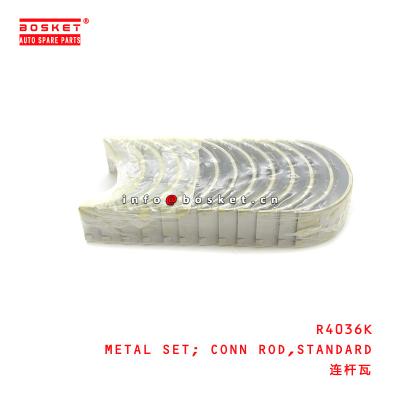 China R4036K Standard Connecting Rod Metal Set Suitable for ISUZU for sale