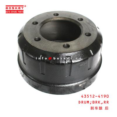 China 43512-4190 Rear Brake Drum  For ISUZU HINO 500 for sale