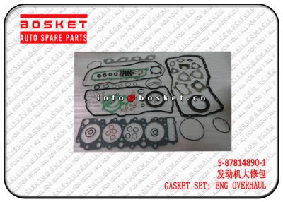 China Engine Overhaul Gasket Set 5-87814890-1 5878148901 Suitable For ISUZU XD 700P 4HK1 for sale