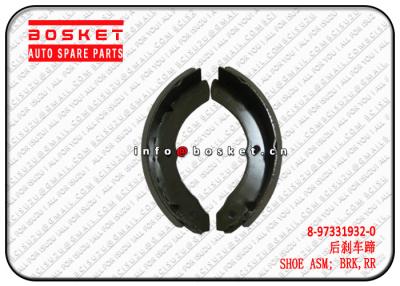 China 8-97331932-0 8973319320 Isuzu NPR Parts Rear Brake Shoe Assembly For ISUZU NLR85 4JJ1 for sale