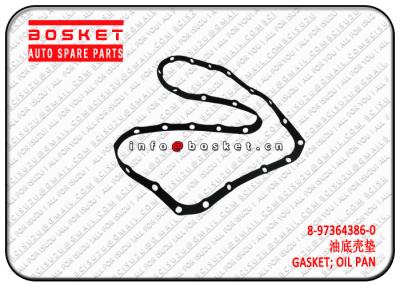 China ISUZU Oil Pan Gasket Isuzu NPR Parts 8-97364386-0 8973643860 NKR NPR 4HK1 4HG1 for sale