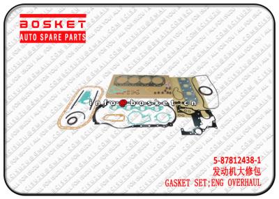 China Engine Overhaul Gasket Set 5-87812438-1 5878124381 Suitable For ISUZU UBS68 4JG1 for sale