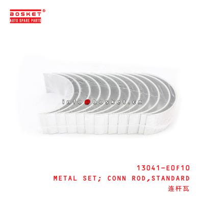 China 13041-E0F10 standard Connecting Rod Metal Set suitable for ISUZU HINO 700 E13C for sale