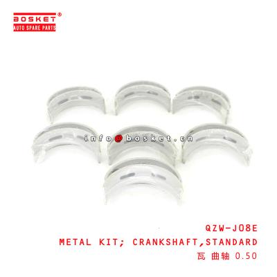 China QZW-J08E STANDARD Crankshaft Metal Kit suitable for ISUZU HINO500 J08E for sale