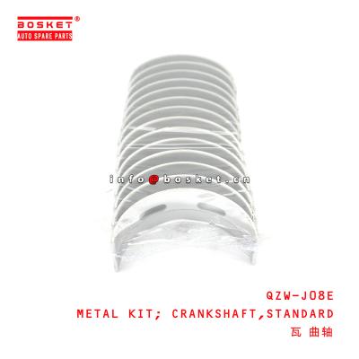 China QZW-J08E STANDARD Crankshaft Metal Kit suitable for ISUZU HINO500 J08E for sale