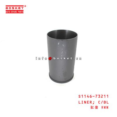 China S1146-73211 Cylinder Block Liner suitable for ISUZU HINO J05E J08E for sale