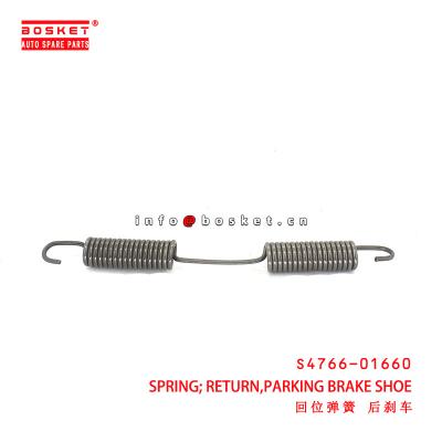 China S4766-01660 Parking Brake Shoe Return Spring suitable for ISUZU HINO500 for sale