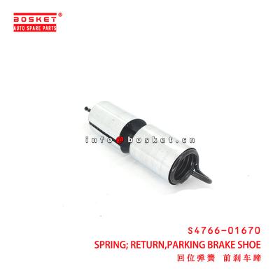 China S4766-01670 Parking Brake Shoe Return Spring suitable for ISUZU HINO500 for sale