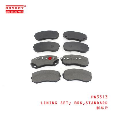 China PN3513 Standard Brake Lining Set suitable for ISUZU Fuso Canter for sale