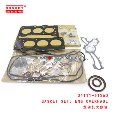 China 04111-31560 Engine Overhaul Gasket Set for ISUZU TOYO 3GR-FE for sale