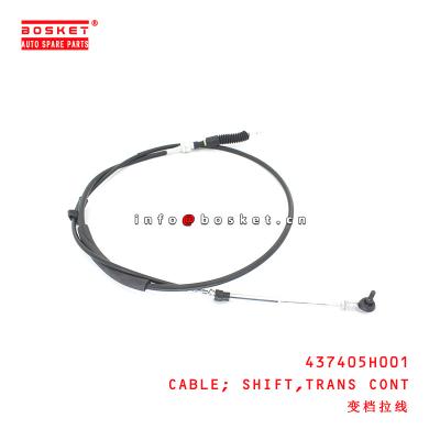 China 437405H001 Transmission Control Shift Cable  for ISUZU D4AL AF DB DD HD72 78 65 for sale