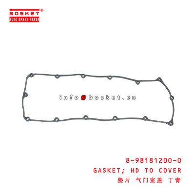 China 8-98181200-0 Head To Cover Gasket for ISUZU NKR55 4JJ1 for sale