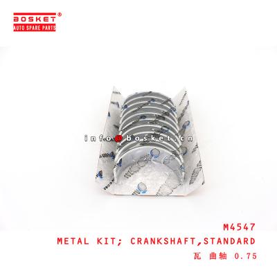 China M4547 Standard Crankshaft Metal Kit  For ISUZU NPR66 4HF1 4HF1-T 4HG1 4HJ1 4HK1 4HK1-T for sale
