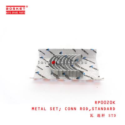 China RP0020K Standard Connecting Rod Metal Set For ISUZU  4HK1 4HE1-T 4HF1 4HG1 4HJ1 for sale