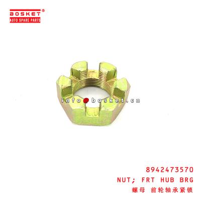 China 8-94247357-0 Front Hub Bearing Nut suitable for ISUZU NHR 4JA1 8942473570 for sale