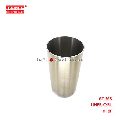China GT-S6S Cylinder Block Liner suitable for ISUZU  S6S GT-S6S for sale