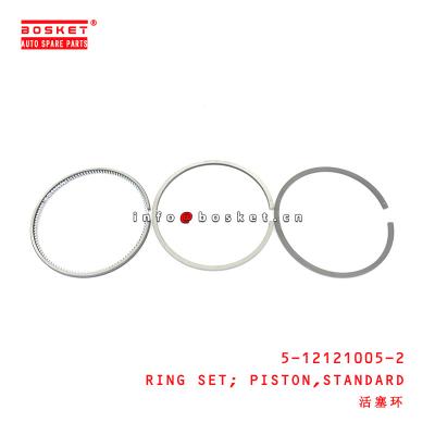 China 5-12121005-2 Standard Piston Ring Set suitable for ISUZU FSR113 6BD1 for sale