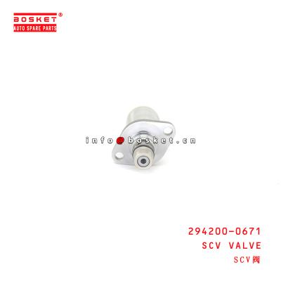 China 294200-0671 Scv Valve suitable for ISUZU for sale