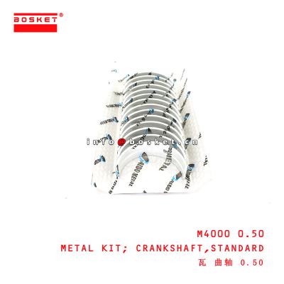 China M4000 0.50 Standard Crankshaft Metal Kit suitable for ISUZU  6HE1-T 6HK1 6HK1-T for sale