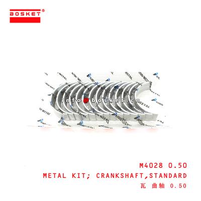 China M4028 0.50 Standard Crankshaft Metal Kit suitable for ISUZU  6BD1-T 6BF1-T for sale