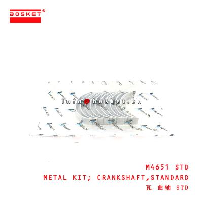 China M4651 STD Standard Crankshaft Metal Kit suitable for ISUZU  4JB1 for sale
