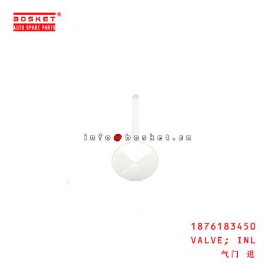 China 1-87618345-0 Exhaust Valve suitable for ISUZU  6BG1 1876183450 for sale