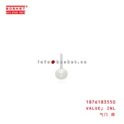China 1-87618355-0 Exhaust Valve suitable for ISUZU  4JJ1 4JK1 1876183550 for sale