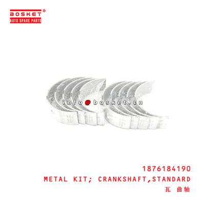 China 1-87618419-0 Standard Crankshaft Metal Kit suitable for ISUZU  4HK1 6HK1 1876184190 for sale