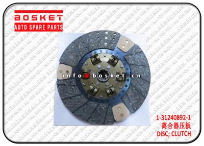 China 1-31240892-1 1312408921 Isuzu CXZ Parts Clutch Disc Suitable for ISUZU CXZ81 10PE1 for sale