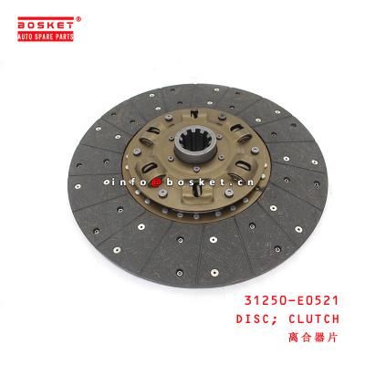 China 31250-E0521 Clutch Disc for ISUZU HINO500 J08E for sale