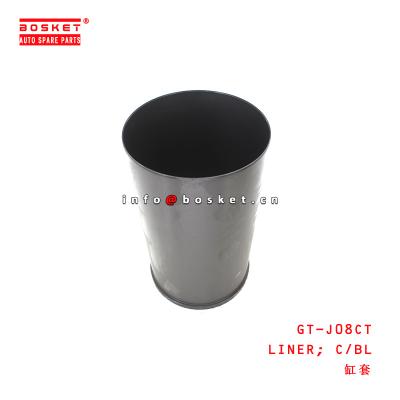 China GT-J08CT Cylinder Block Liner  for ISUZU HINO J05CT J08CT for sale