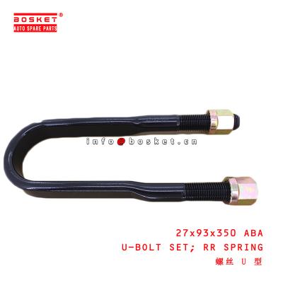 China 27x93x350 Rear Spring U-Bolt Set suitable for ISUZU OOTOKO for sale