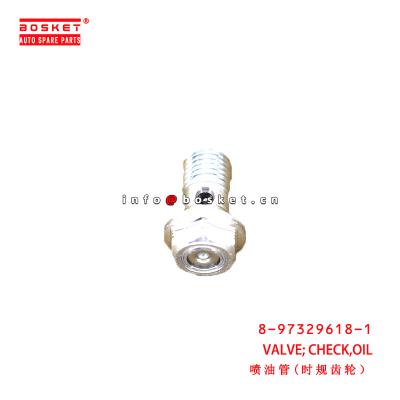 China 8-97329618-1 Oil Check Valve suitable for ISUZU FSR11 6BD1 for sale